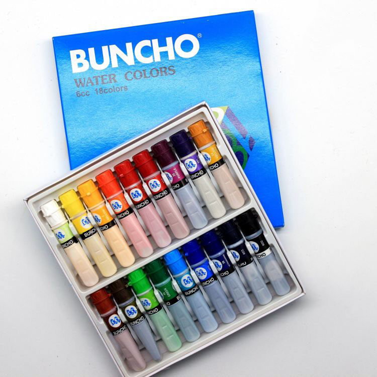 BUNCHO Poster Colour / Water Colour 12's/18's SPK | Lazada
