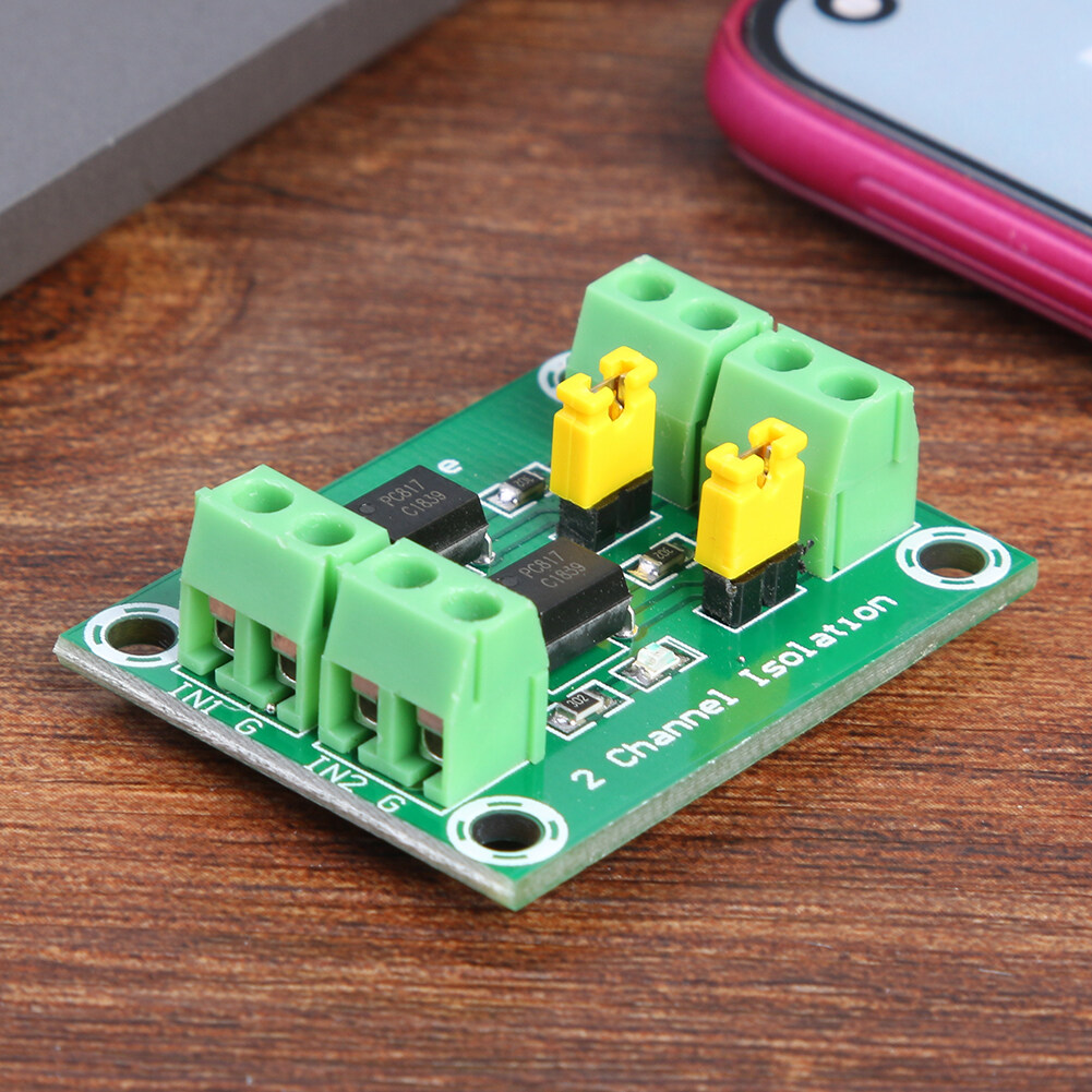2 Way Voltage Converter Isolation Board Optocoupler Driver ...