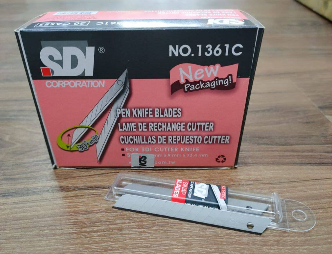 SDI CUTTER BLADE REFILL/CUTTER BLADE/CUTTER REFILL/BLADE REFILL SNAP BLADES 20tubes per box ...