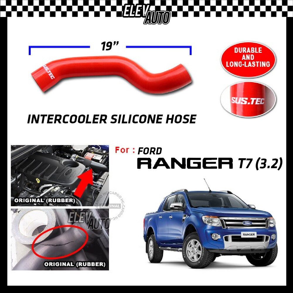Ford Ranger T6 (3.2) SUSTEC Intercooler Silicone Hose Piping Pipe | Lazada