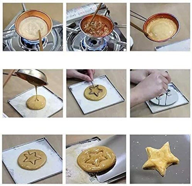 [เกมปลาหมึก, netflix] Dalgona Making Kit Squid เกมบิสกิตคุกกี้ mould ...