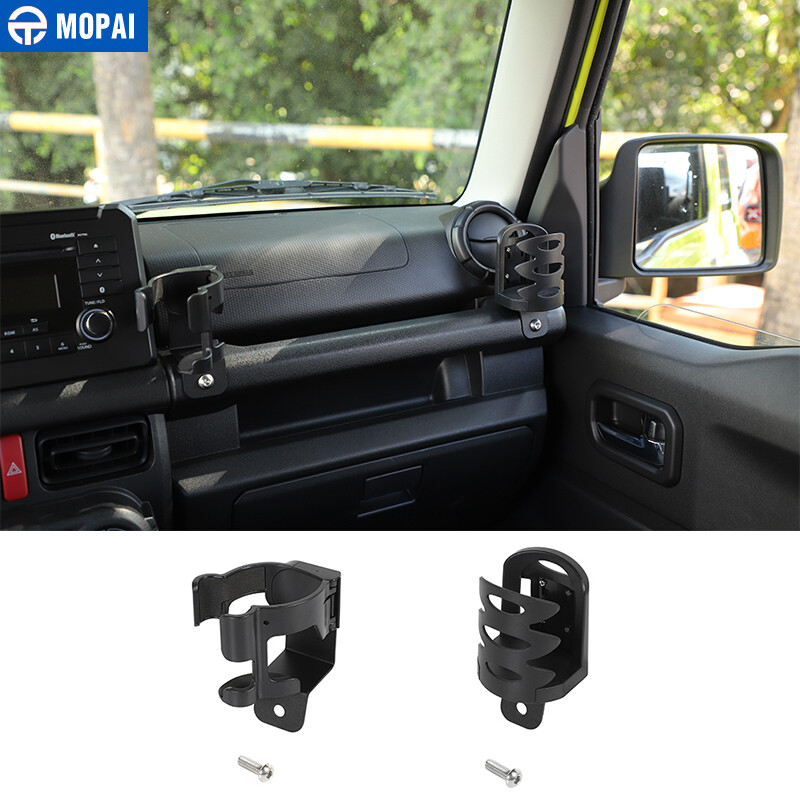 MOPAI แขนนีบอเนกประสงค์ในรถสำหรับ Suzuki Jimny 2019 + รถโทรศัพท์มือถือ Bracket เครื่องดื่มที่วาง ...