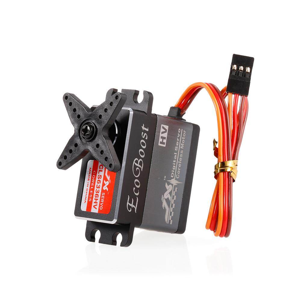 JX CLS6336HV 6.0V-7.4V 0.11sec/60° Digital Metal Gear Coreless Motor Servo 35.6kg Torque ...