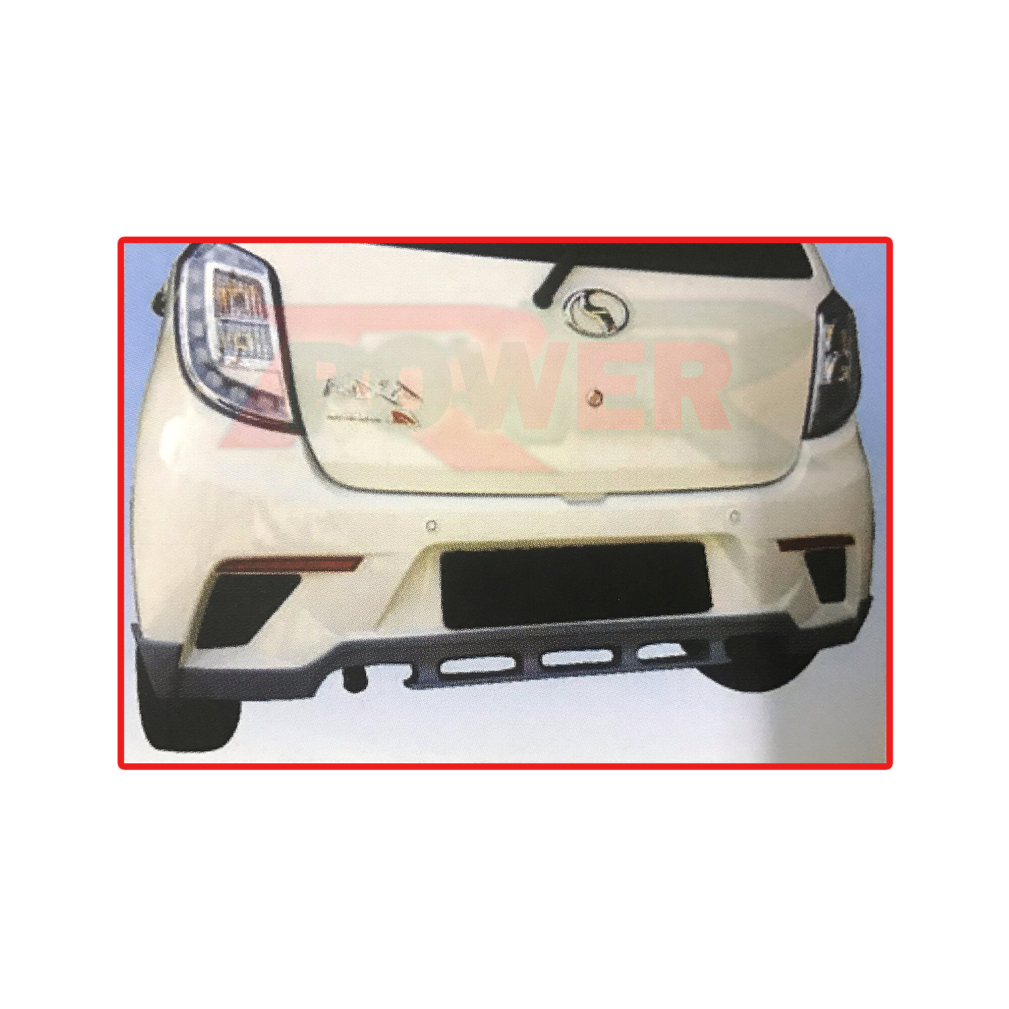 Perodua Axia 2014 (SE Special Edition Model Bumper ONLY) Sport Style ...