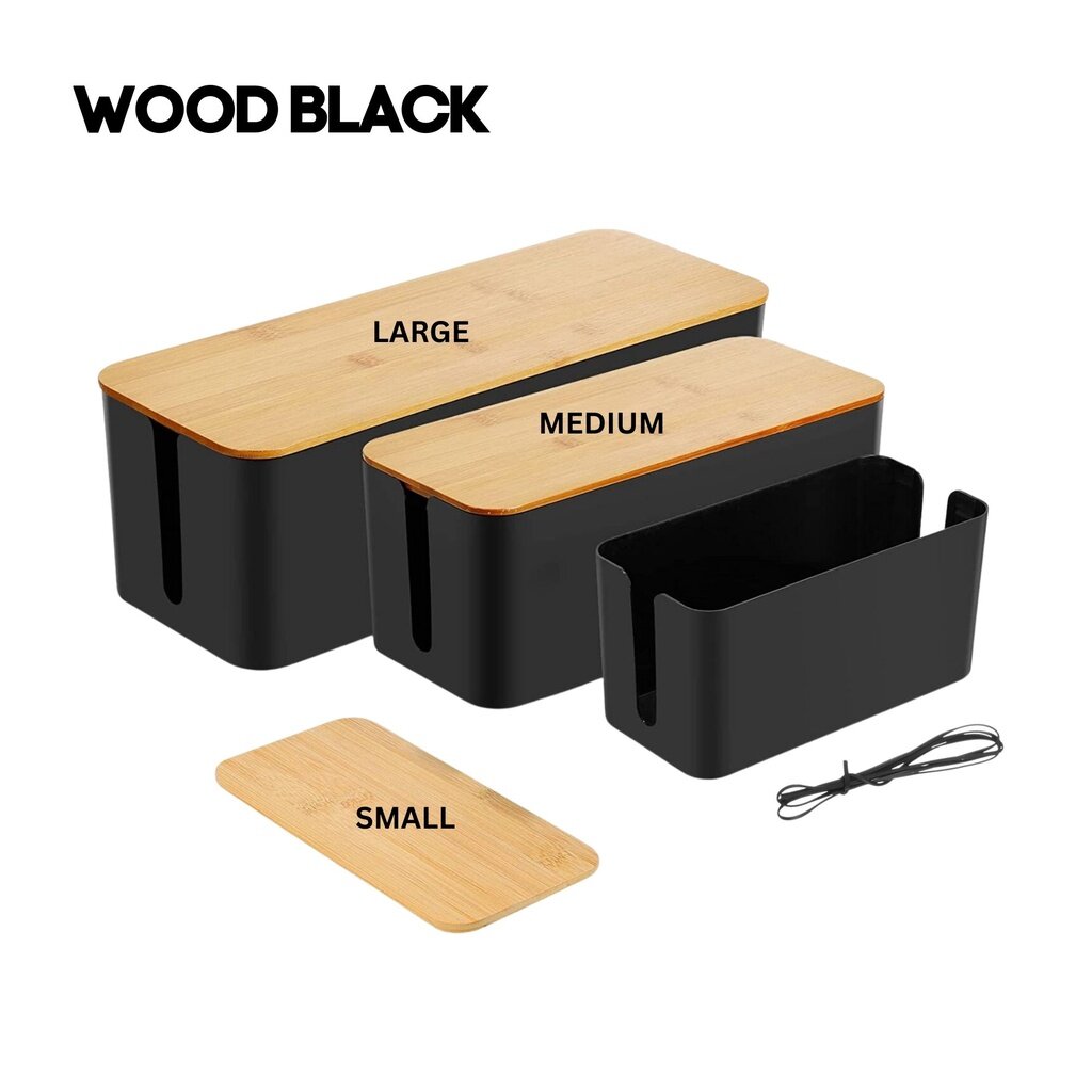 Cable Management Under Desk Cable Organizer Cable Management Box Wire ...