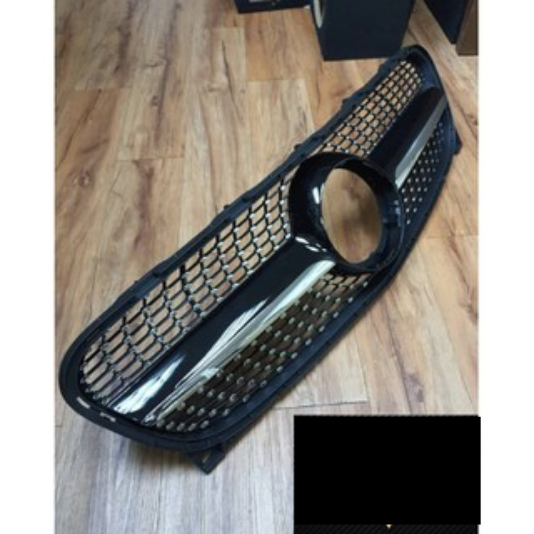 FRONT BUMPER GRILL MERCEDES BENZ X156 2014-2016 GLA 200 GLA 250 DIAMOND ...