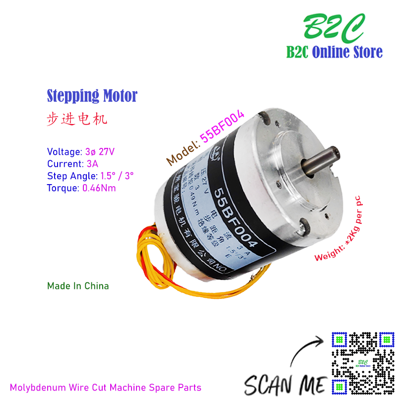 55BF004 Stepper Stepping Step Motor Machine Wire Cut Spare Parts CNC NC ...