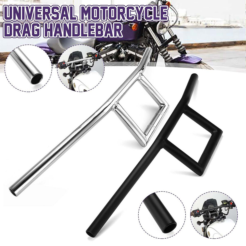 Motorcycle Handlebar Iron Handle Bar 7/8" 22mm Handlebar High-Rise ...