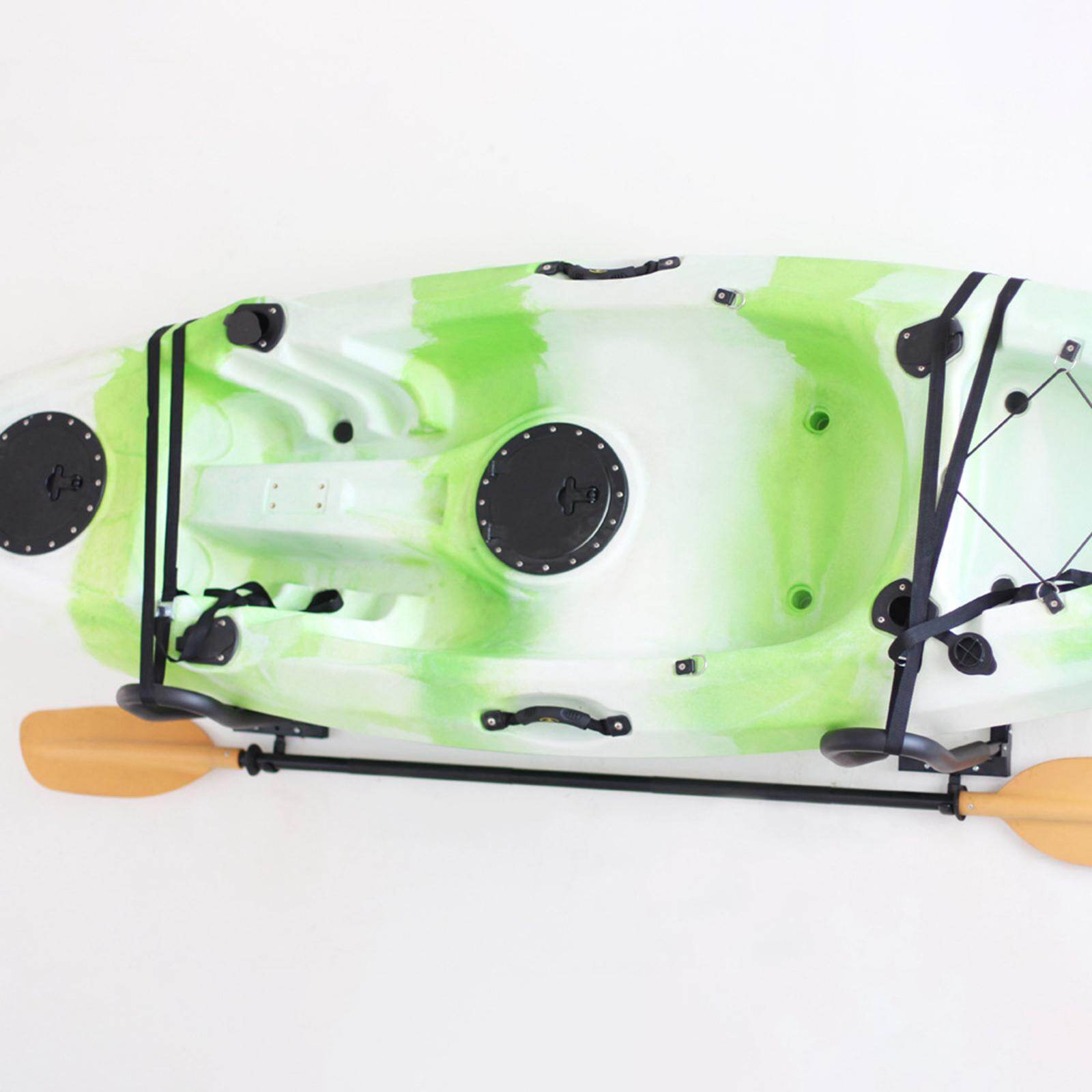 Flameer 2x Kayak Storage Rack Foldable Surfboard Holder Hooks Bracket ...