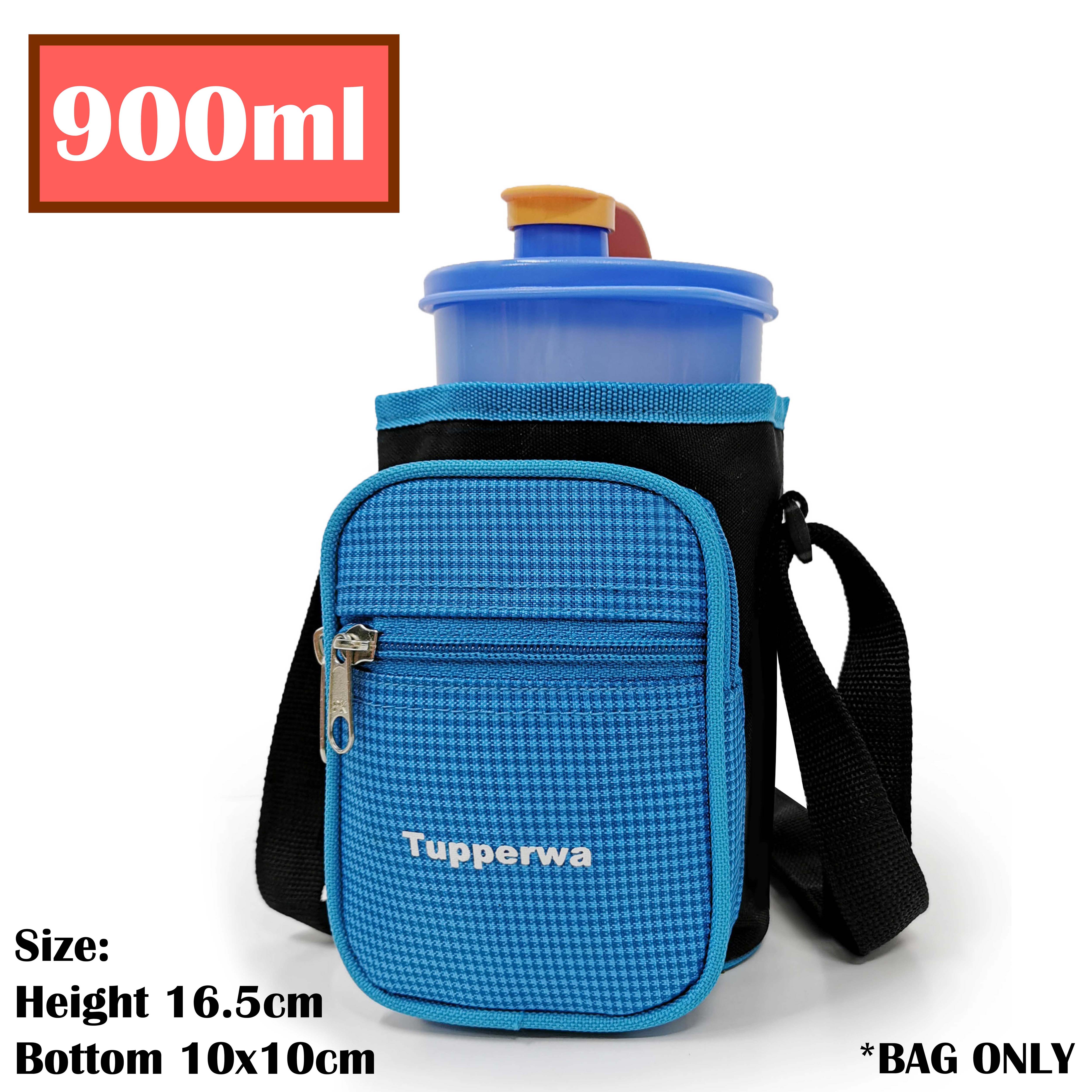 Tupperware 900ml Thirstquake Tumbler Pouch Bag Water Bottle Bag Beg ...
