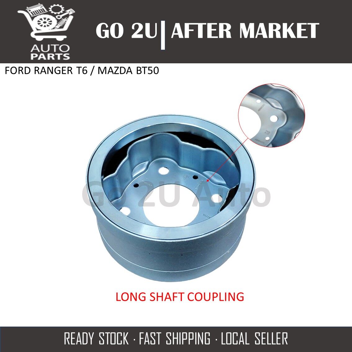 LONG SHAFT COUPLING / BEARING PULLEY / POWER DRIVE SHAFT COUPLING ...