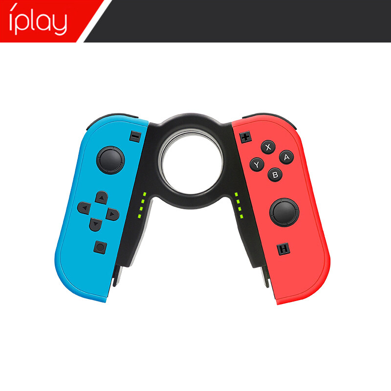 Original iplay HBS-223 2 In 1 Nintendo Switch Joycon Fast Charging Dock Bracket with Charging ...