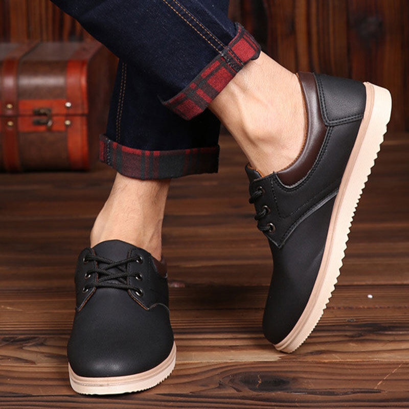 GD leather shoes non-slip waterproof shoes work shoes men shoes casual ...
