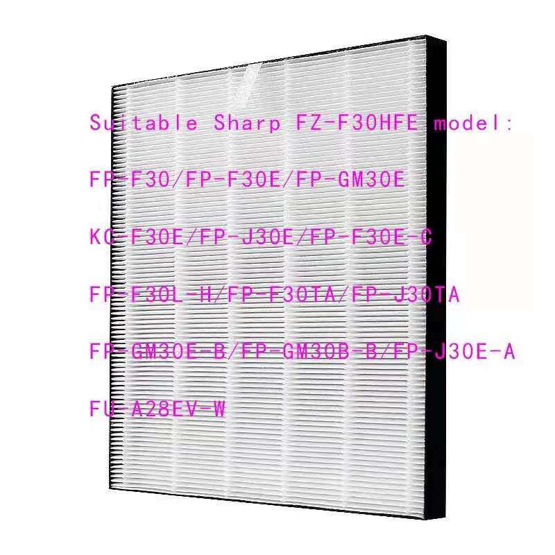 การเปลี่ยนกรอง FZ-F30HFE เครื่องกรองอากาศตัวกรอง HEPA สำหรับ FP-F30 FP ...