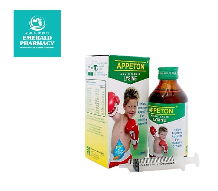 Appeton Multivitamin Lysine - Syrup (120ml)/Tablets 60's | Lazada