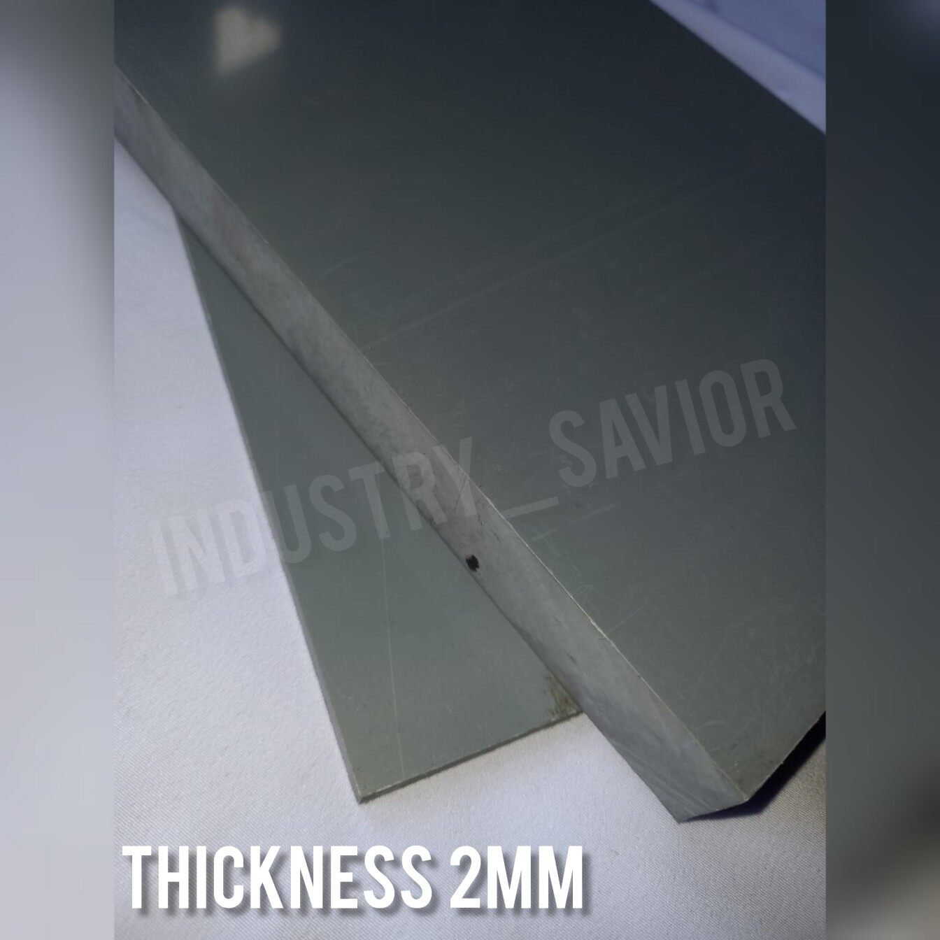 Polyvinyl Chloride (PVC) Sheet Grey Thickness 2mm, Width 675mm | Lazada