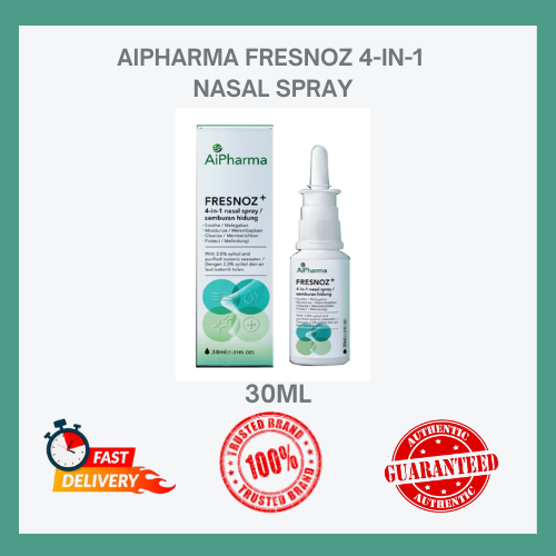AiPharma Fresnoz+ 4-In-1 Nasal Spray 30ML | Lazada