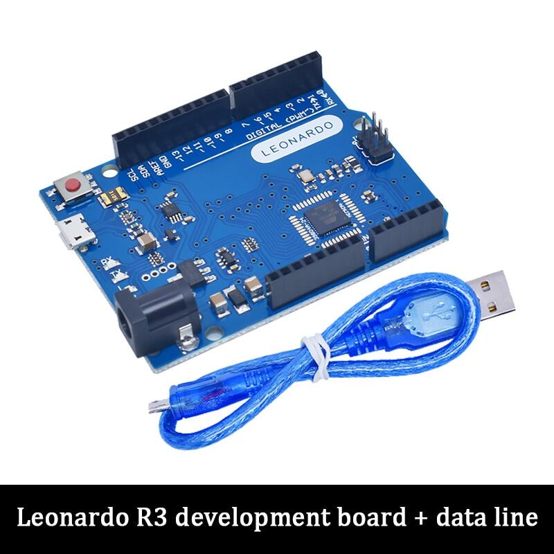 Leonardo R3 Microcontroller Atmega32u4 Development Board With USB Cable ...