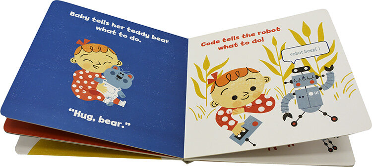 Original Popular Education Books Baby Code! Play Board Book Colouring ...