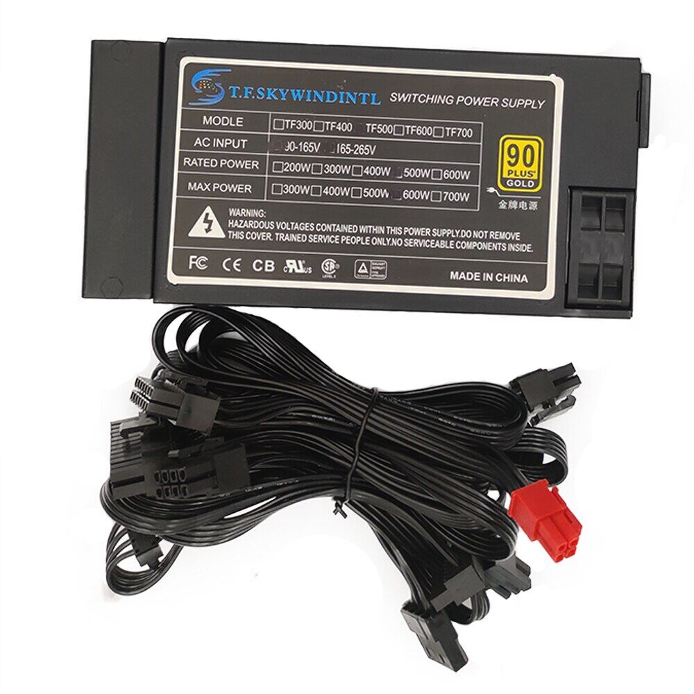 Flex 600W Modular Power Supply Small 1U Computer PSU Flex-ATX 500W For ...