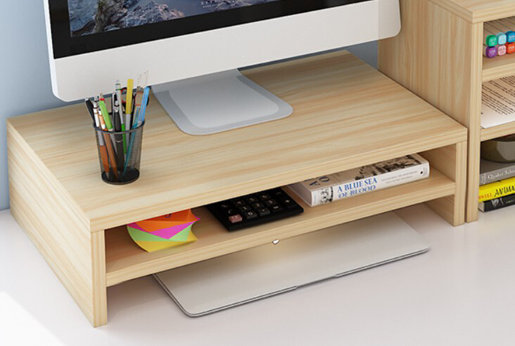 MR.RTA 1 Layer/2 Layers Computer Monitor Stand Desktop Desk Organiser ...