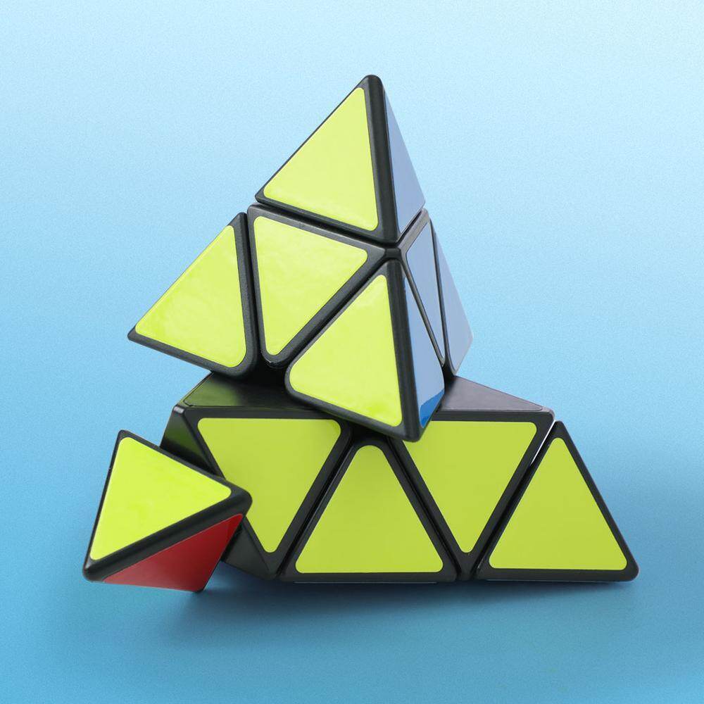 Deli Mini Special-shaped Triangle Pyramid Education Rubik's Cube Third ...