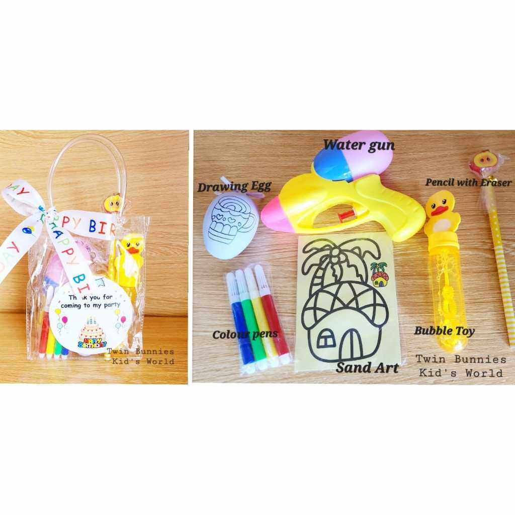 🎁Door Gift Set🎁 Kindergarten Birthday Goodies Bag Gift Set Party Pack ...