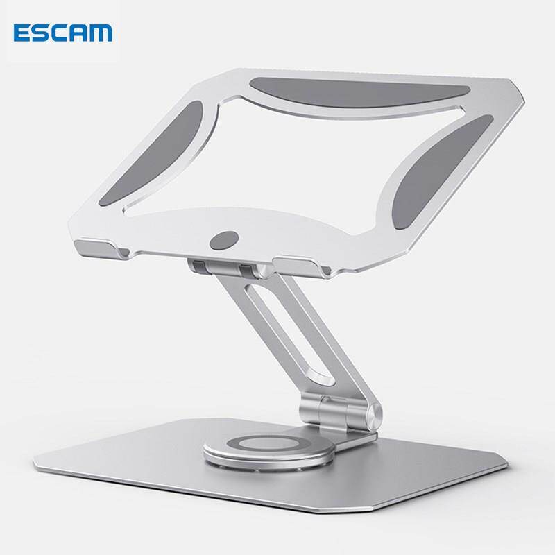 ESCAM Laptop Stand Desk โต๊ะขาตั้งแล็ปท็อป Riser 360 ° หมุนความสูง ...