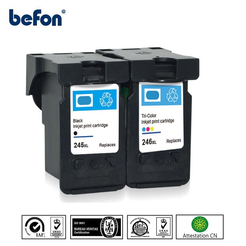 Befon PG245 PG 245 XL Ink Cartridges Remanufactured Pixma IP2820 MX 492 ...