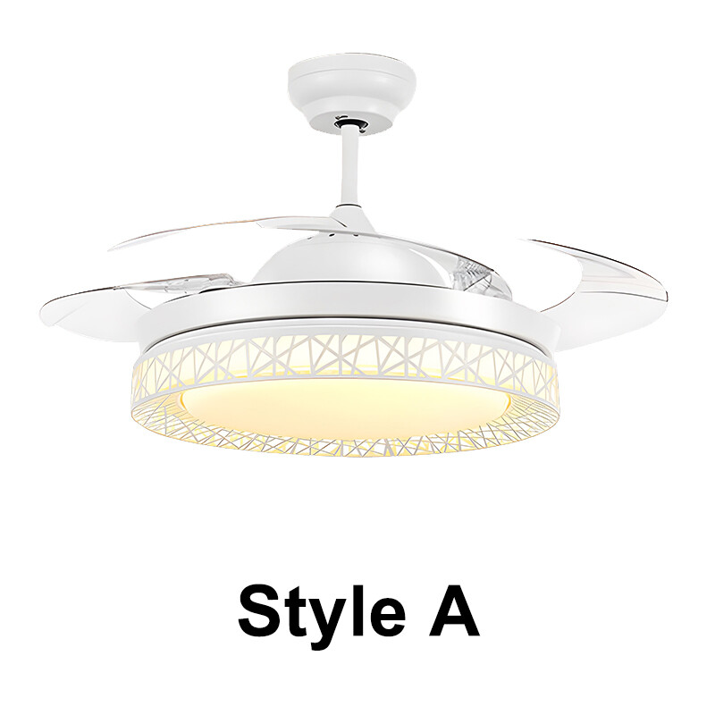 GOGEOUS ceiling fan with light Invisible Fan Light Design Silent ...