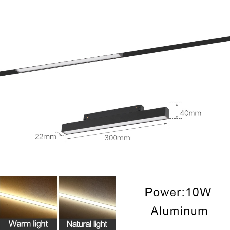 Modern Recessed Magnetic Track Lights design led Lamp Magnetic Rail ...