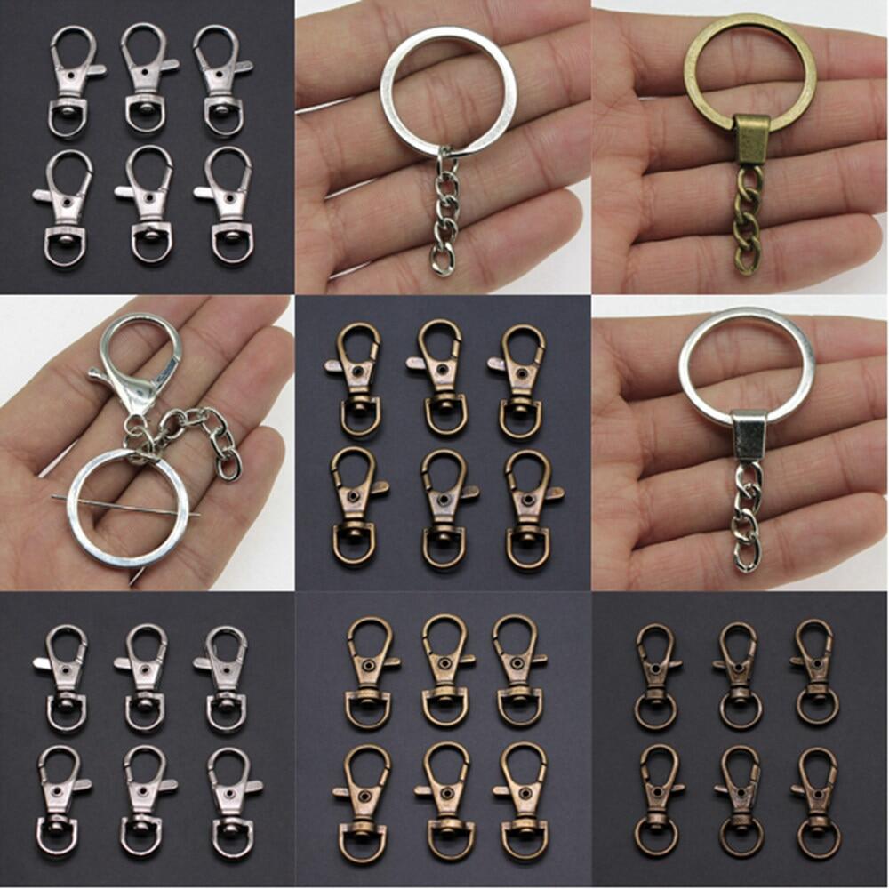 Metal Keychain Ring Keyfob Key Holder Rings Wedding Diy Jewlery Trendy ...