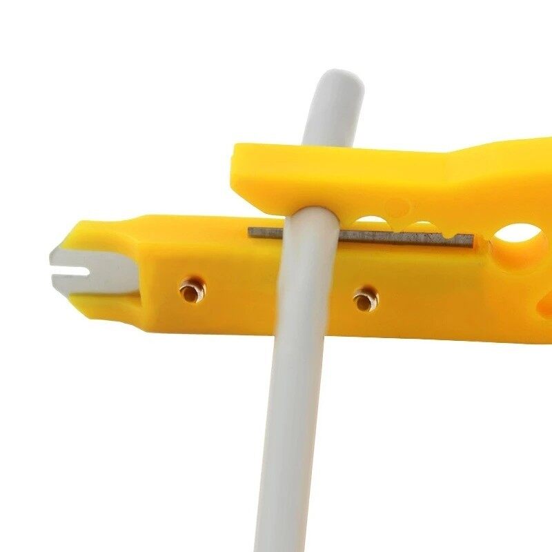 Yellow Wire Cutter 1pcs Connectors Die Cut Wire Electric Wire Stripper ...