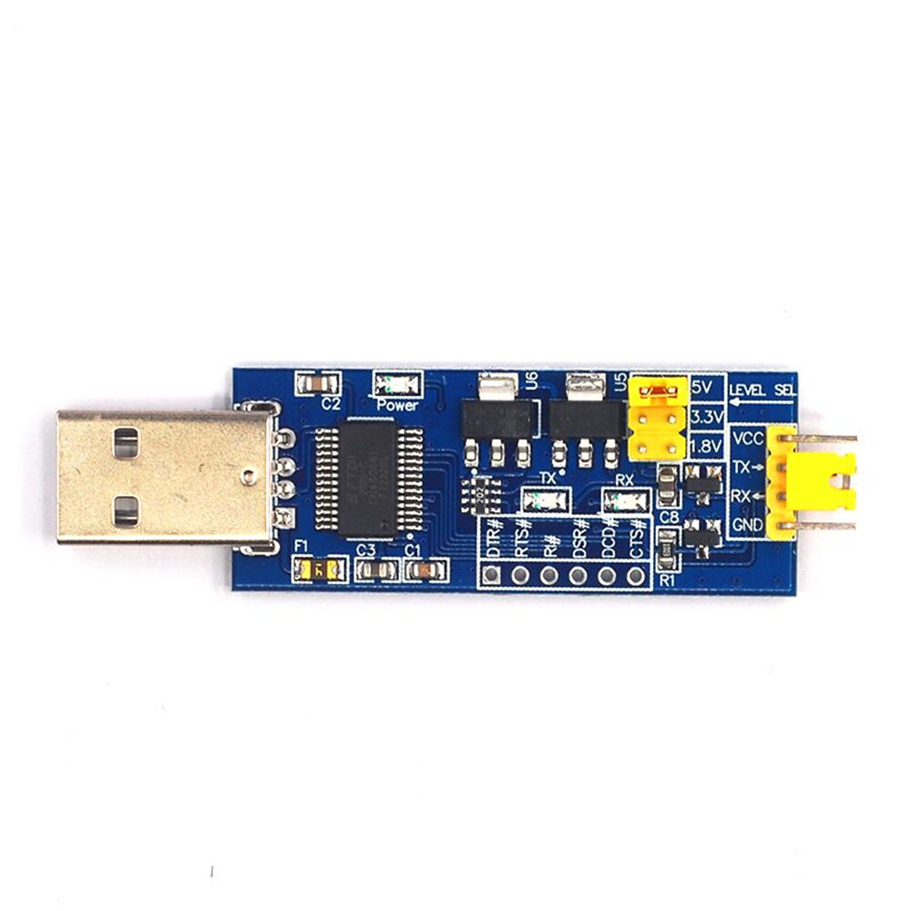 diymore USB to TTL Serial Port Small Board 5V/3.3V/1.8V Level Download ...