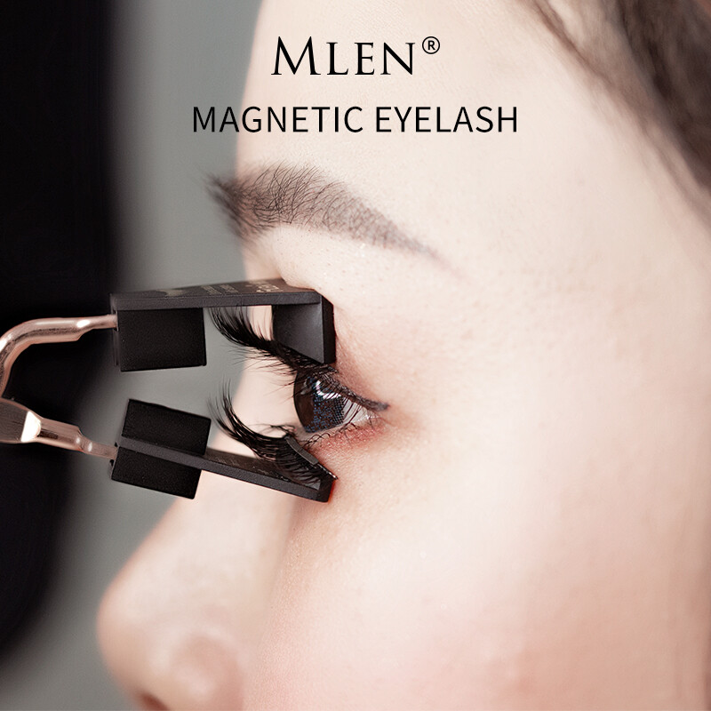 [Mlen] Barbie Godness Magnetic False Eyelashes Without Eyeliner or Glue ...