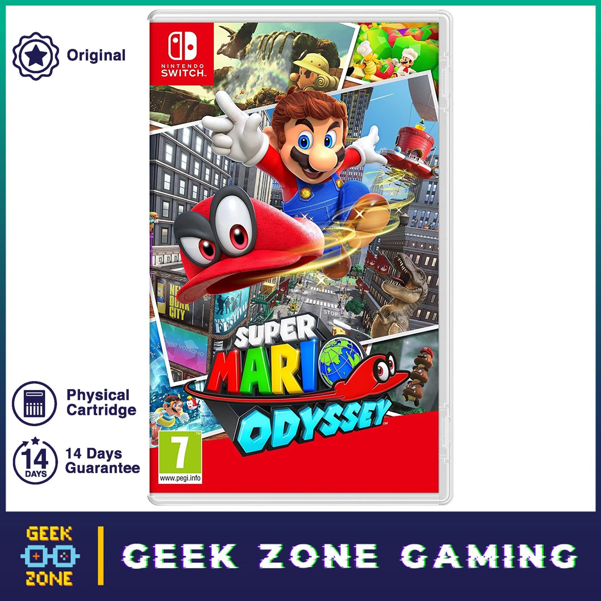Nintendo Switch Super Mario Odyssey (English/Chinese) | Lazada