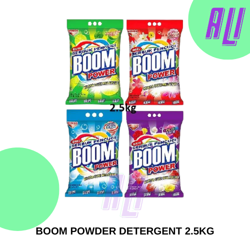 BOOM DETERGENT POWDER [2.5KG] | Lazada