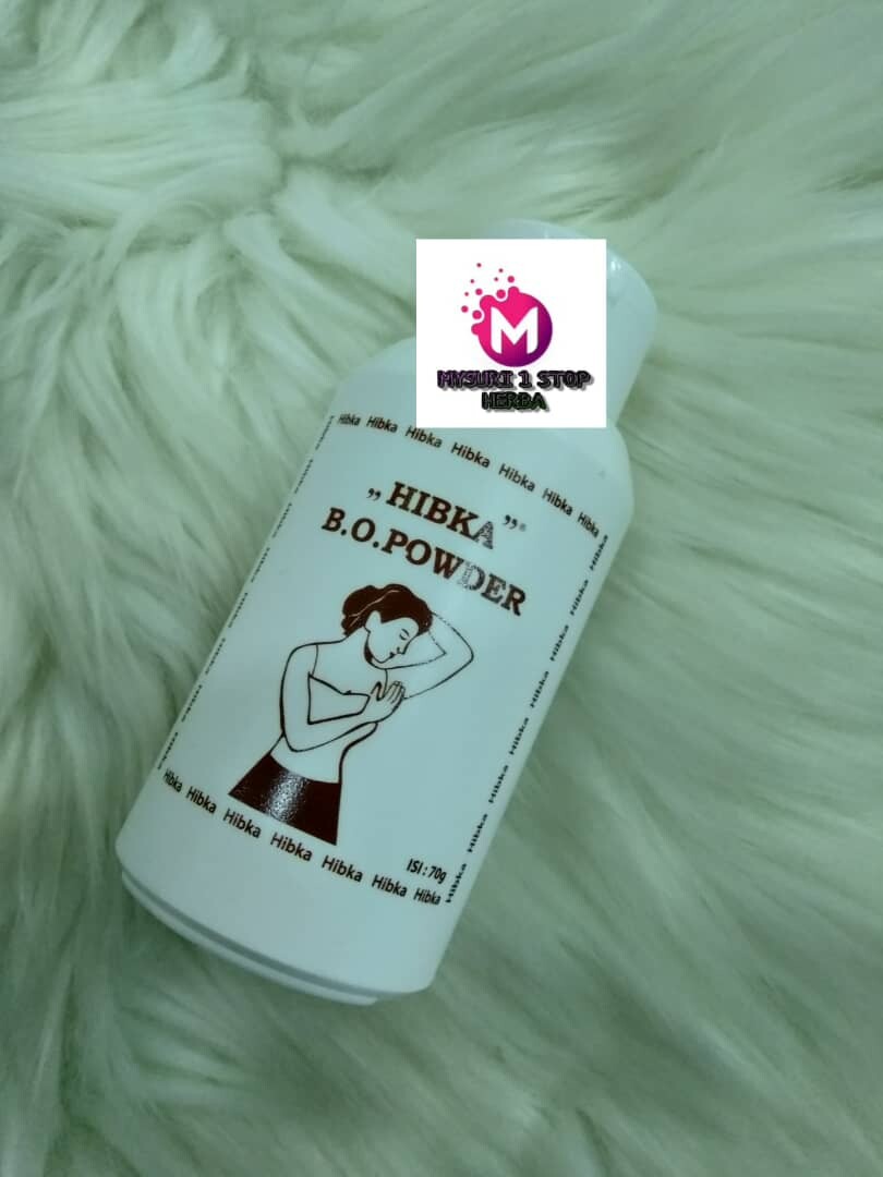 Bedak Hibka B.O Powder(untuk masalah ketiak) | Lazada