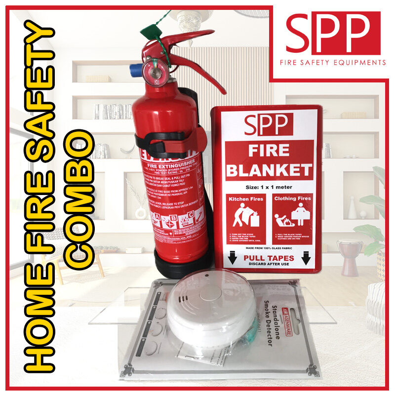 SPP Home Fire Protection Combo Fire Safety Home Protection Kit | Lazada