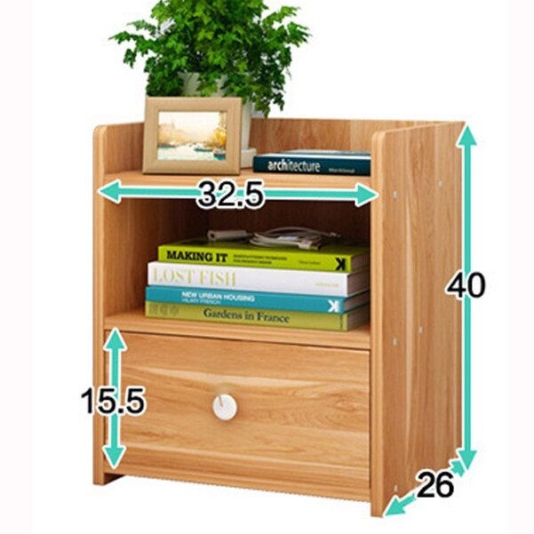 Furniture Direct RHODES Bedside table Side Table-Oak | Lazada