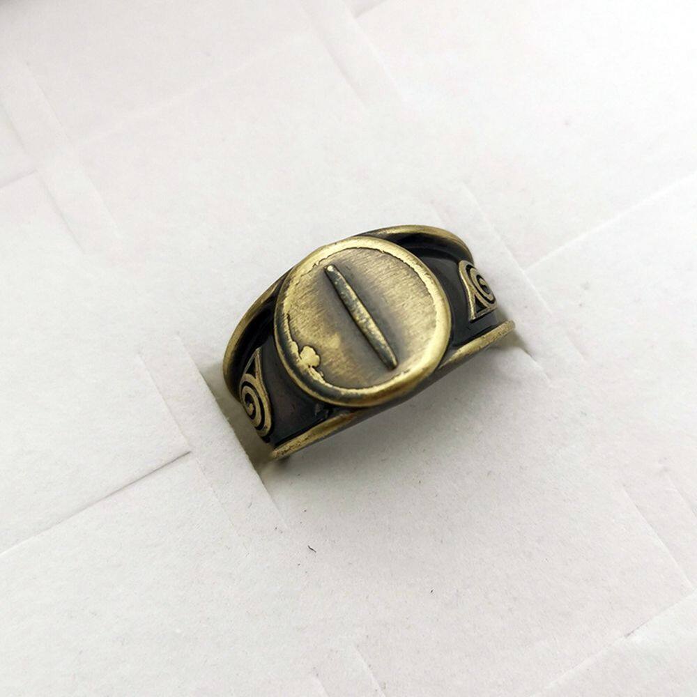 ring for men Sliver Unique Anime Fans Gifts Anime Figure Jewelry Gifts ...