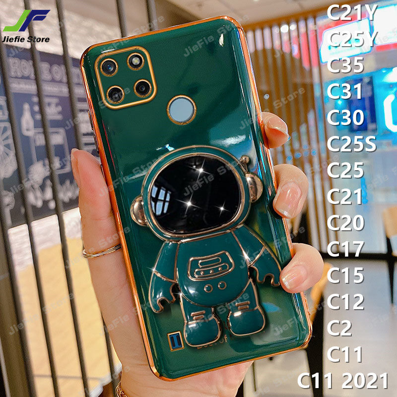 JieFie กรณี Realme C15 C35 C21Y C25Y C11 C12 C17 C2 C20 C21 C25 C25S ...