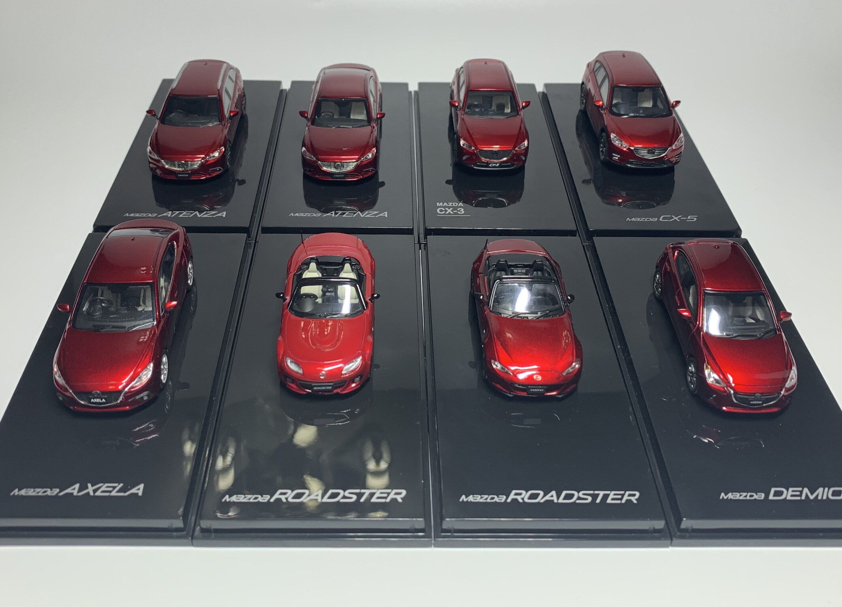 1:64 Mazda MX-5 CX-3 CX-5 Mazda3 Axela Atenza Demio Model Car Metal ...
