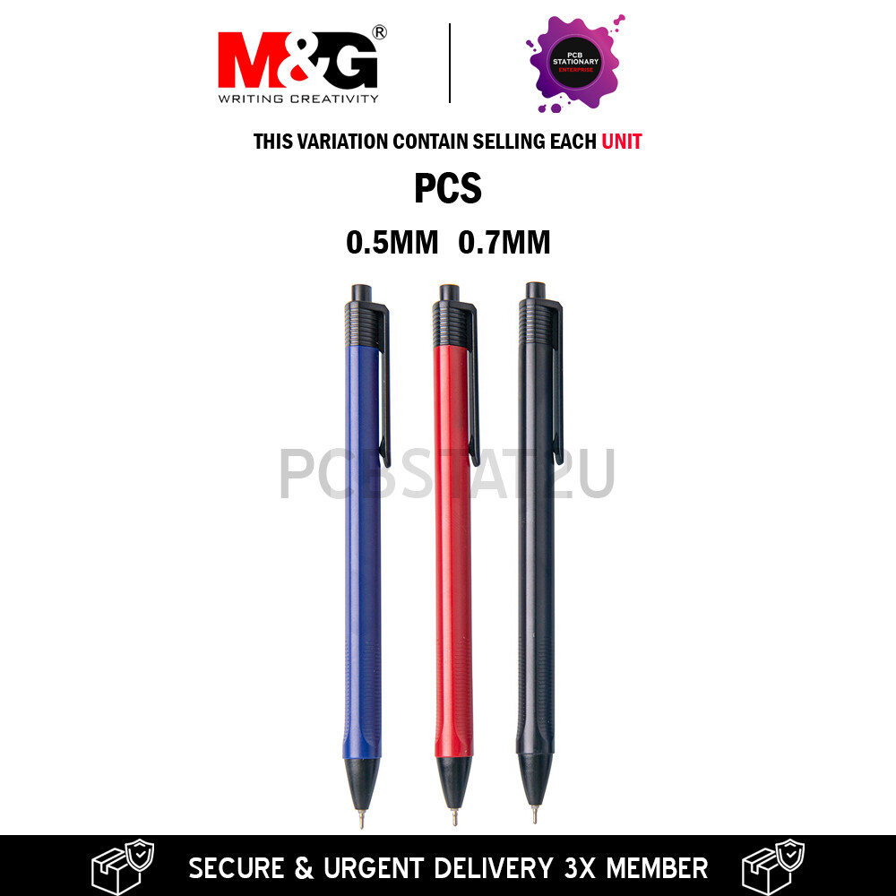 M&G TR1 TR3 PLUS Retractable Semi-Gel Pen Ball Pen - (1's) Super Smooth ...