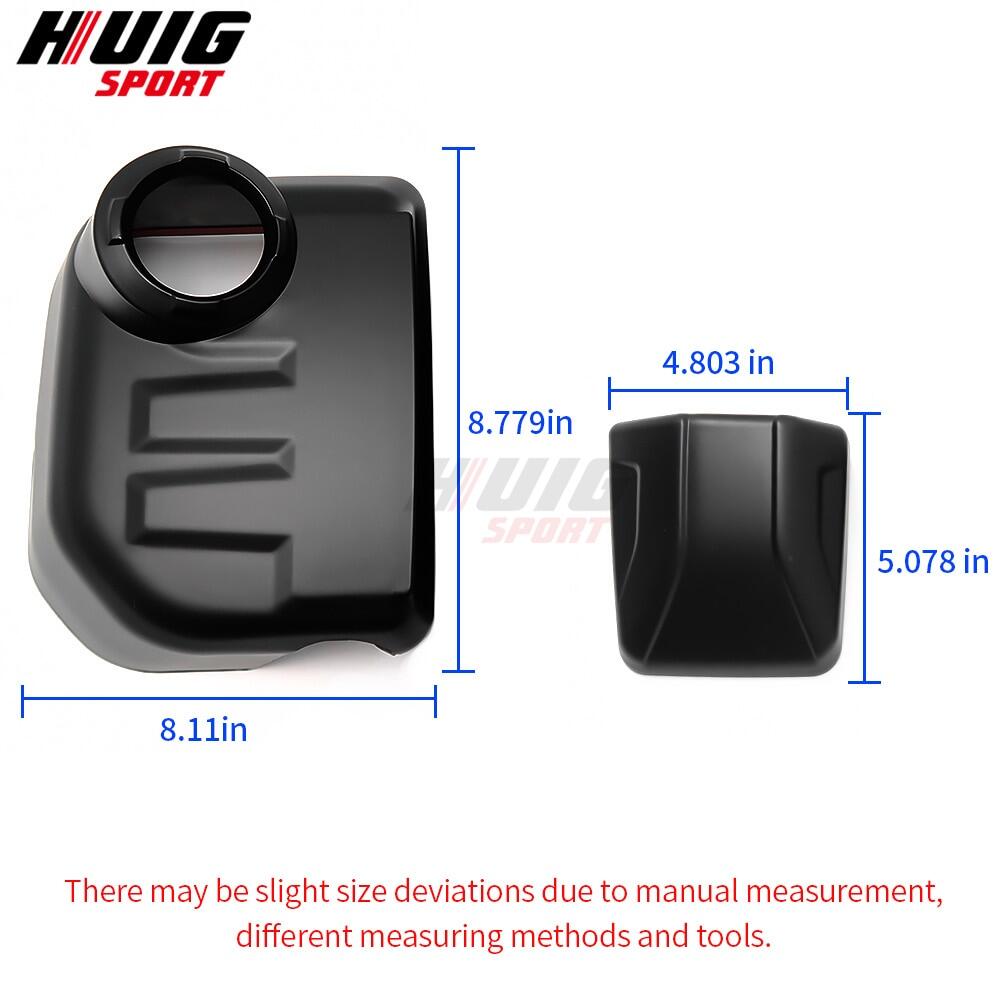 รถกระจกมองหลังหมวกปกเชลล์ตัดตกแต่งฝาครอบป้องกันสำหรับโตโยต้า FJ Cruiser ...