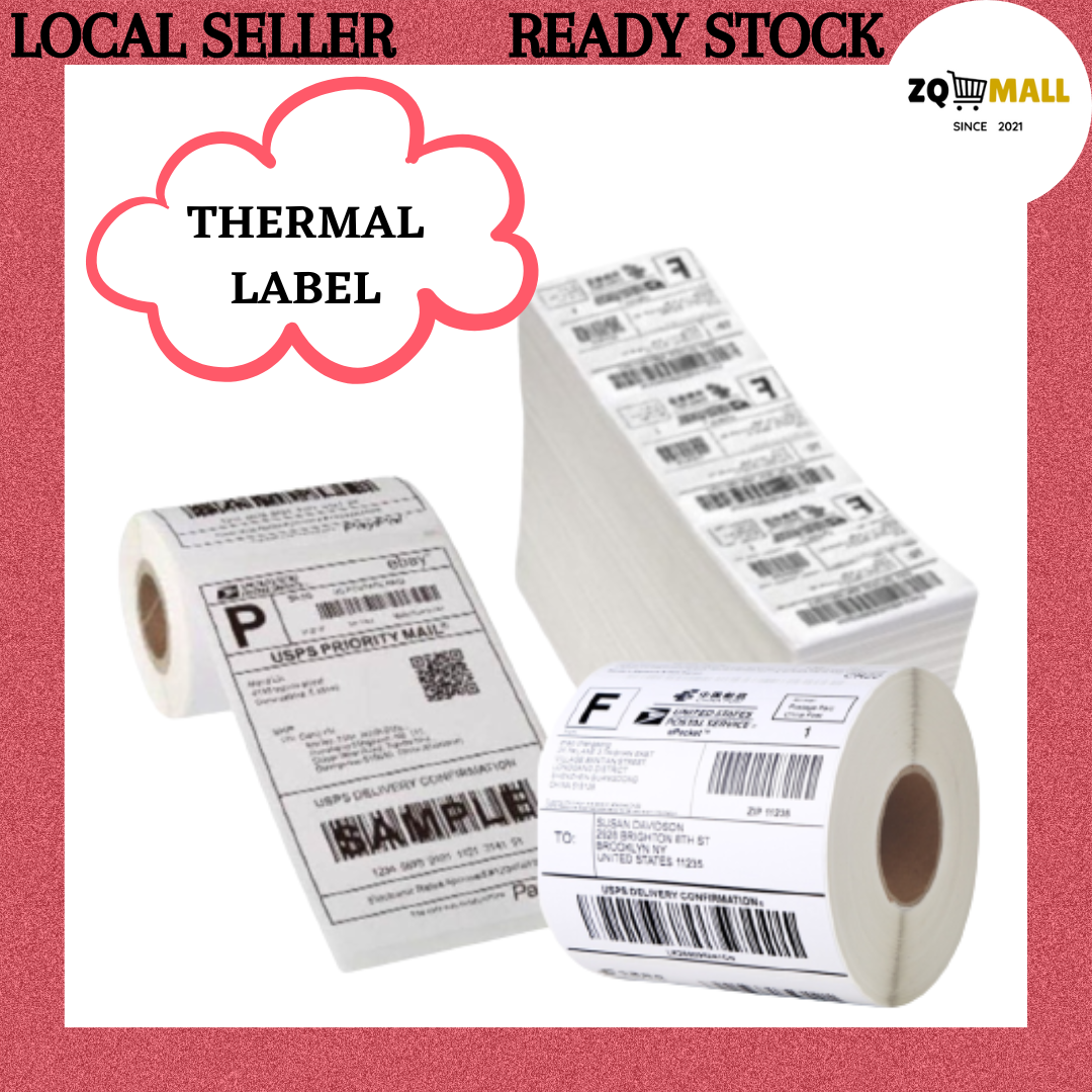 A6 Thermal Paper Label Sticker Roll Shipping Courier Airway Bill ...