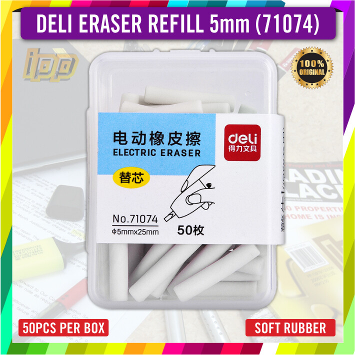 Deli Electric Eraser Refills 2.5mm x 40pcs (71112) | Lazada