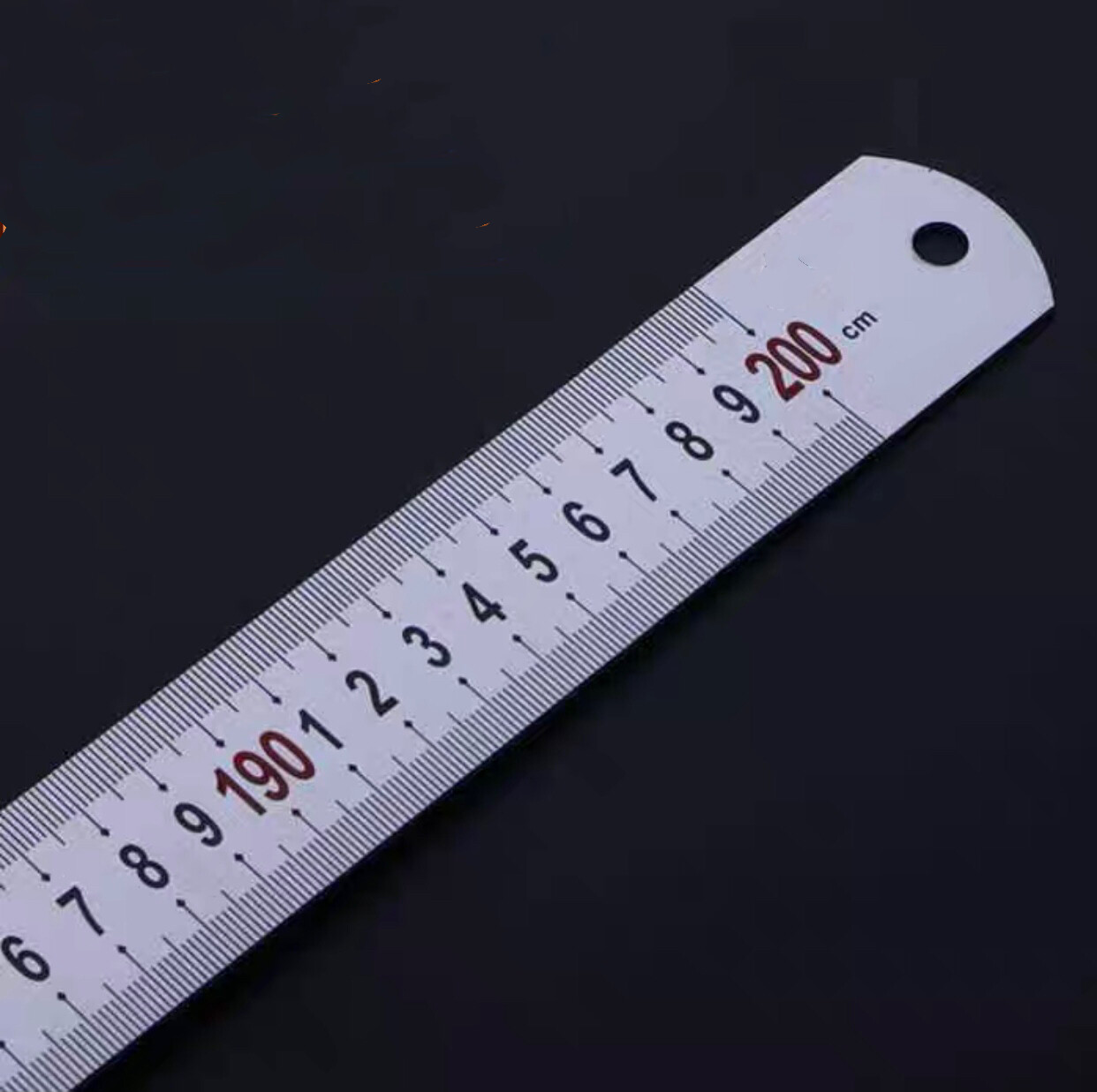 P 100cm 200cm Ruler Stainless Steel 40 Inch 78 Inch For Office Store ...