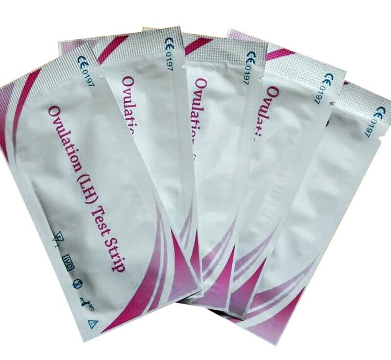 60 ovulation opk test strips uji kesuburan perempuan LH best time to ...