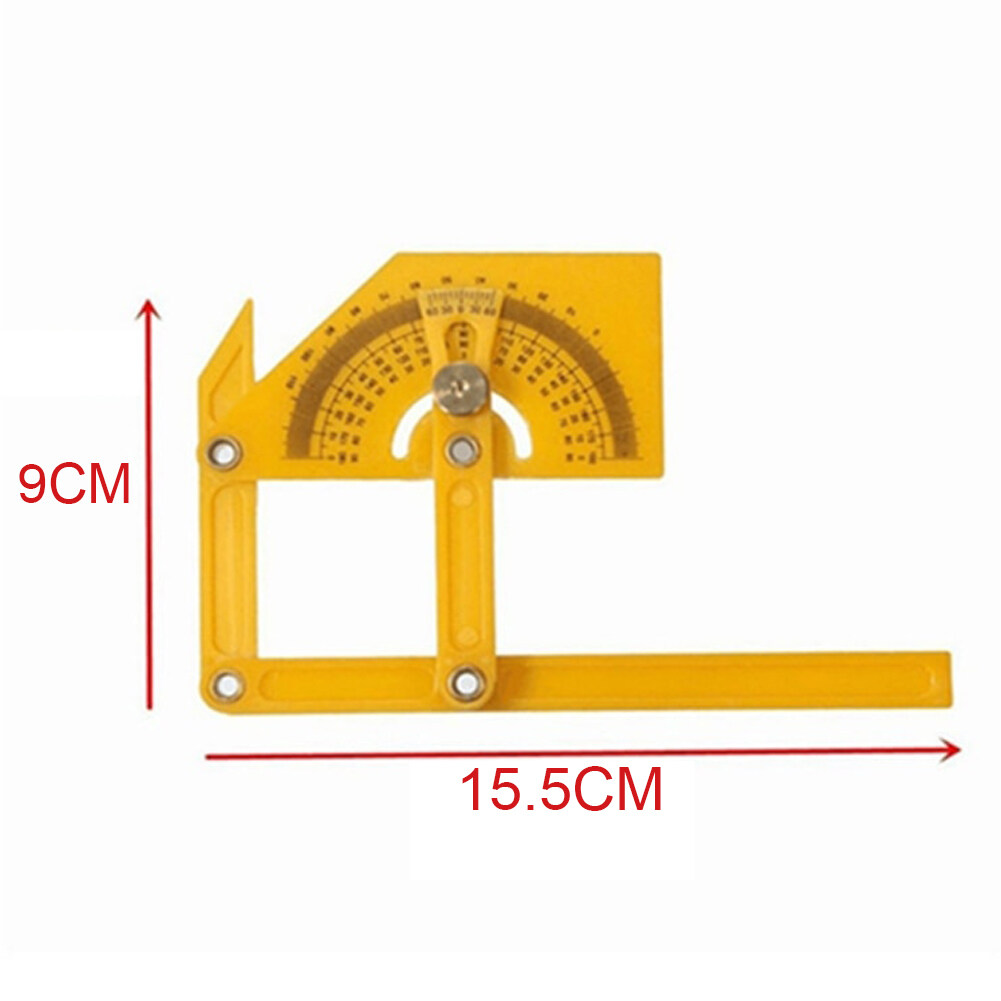 Love 【Ready】 Protractor and Angle Meter Woodworking Measuring Tool 0 ...